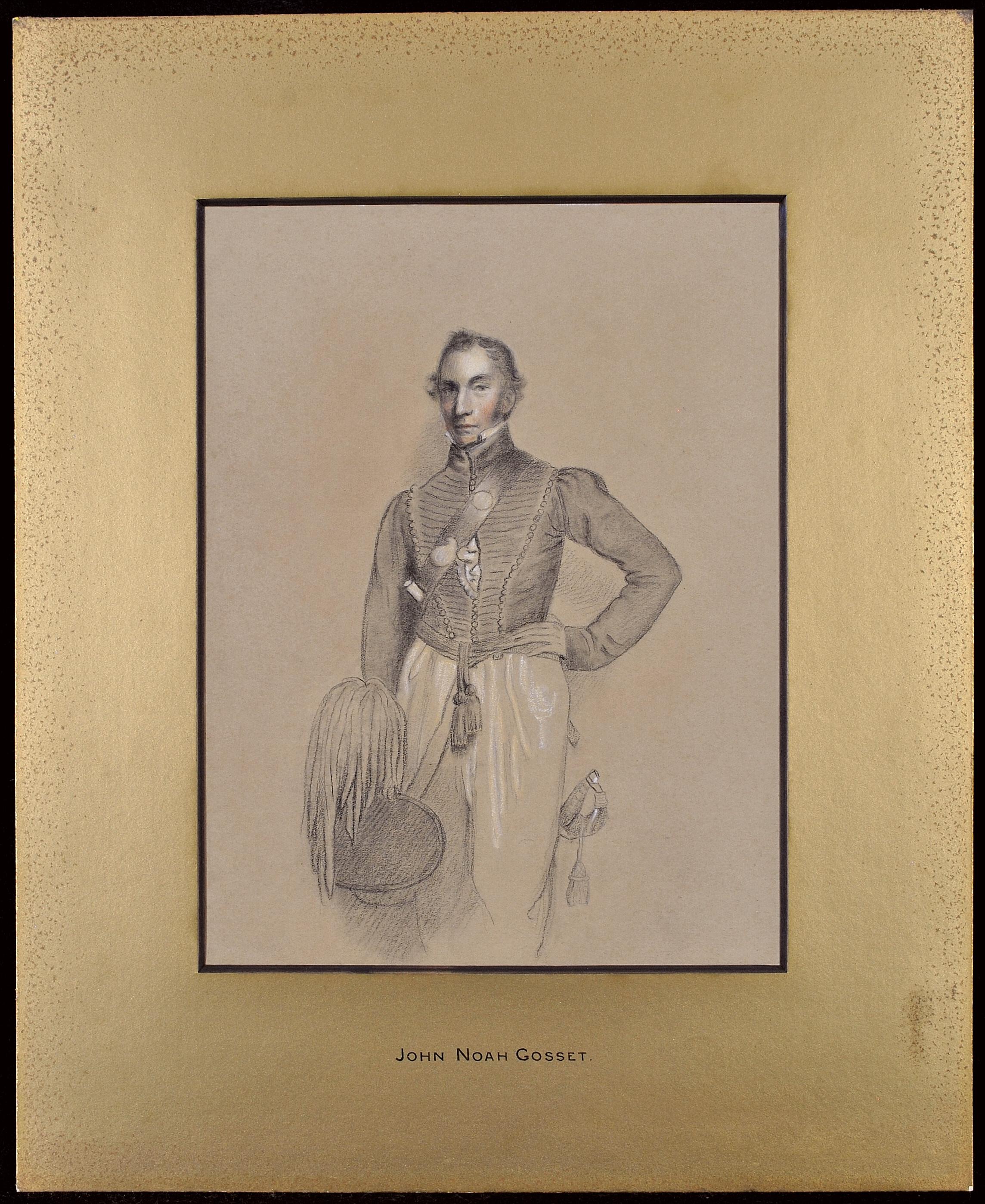 19th Century English School - John Noah Gosset - Mid 19th Century ...