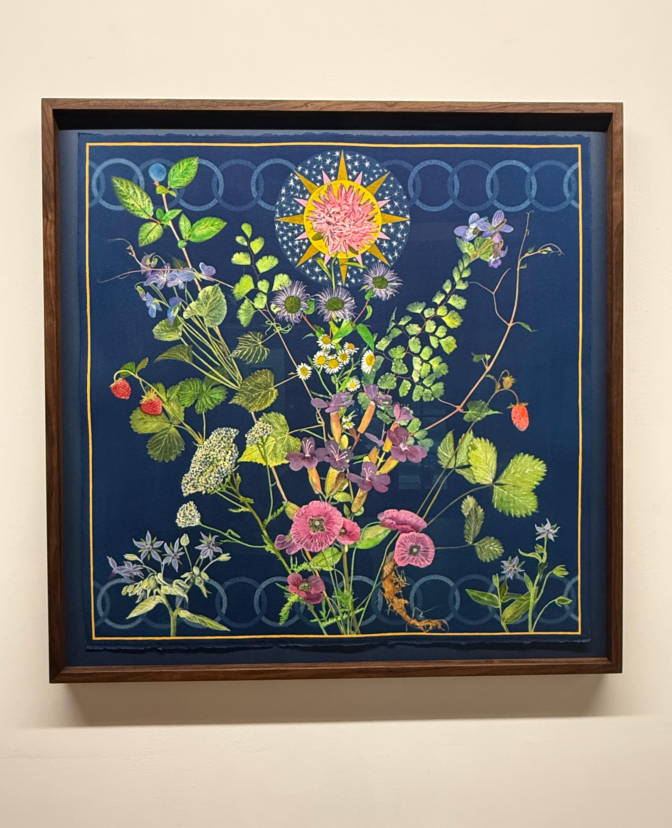 Julia Whitney Barnes - Planting Utopia City of Peace - Cyanotype ...