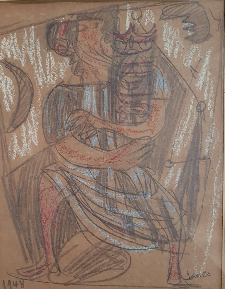 Marcel Janco - Dancing Hassid For Sale at 1stDibs