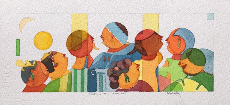 Annemarie Ambrosoli - A Meeting on a Sunny Day by Annemarie Ambrosoli ...