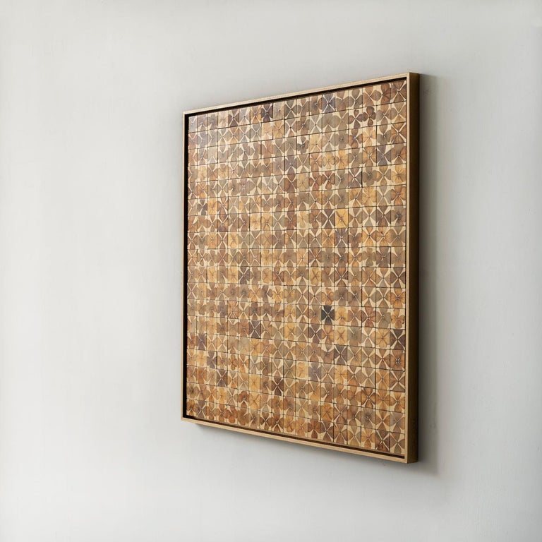 Hilde Trip - Nature art by Hilde Trip made from real clover "Luck all ...