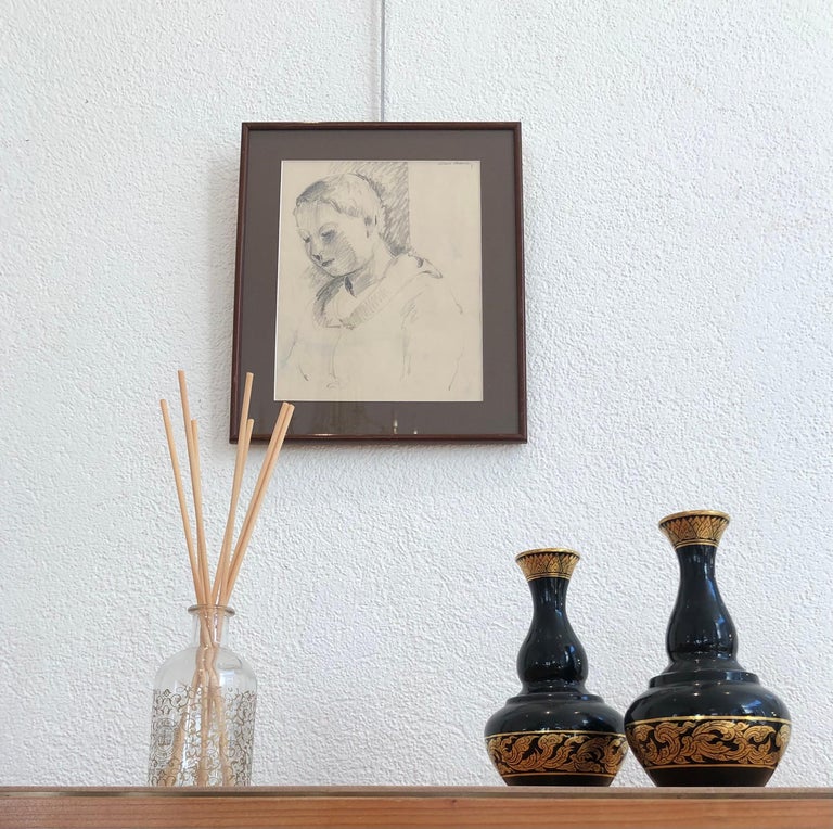 Albert Chavaz - Young lady For Sale at 1stDibs