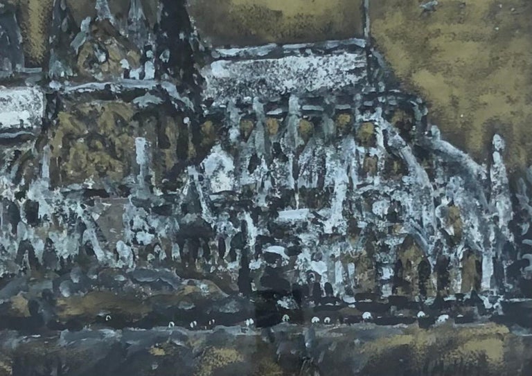 Paul Mathey - Composition of Notre Dame, Paris For Sale at 1stDibs