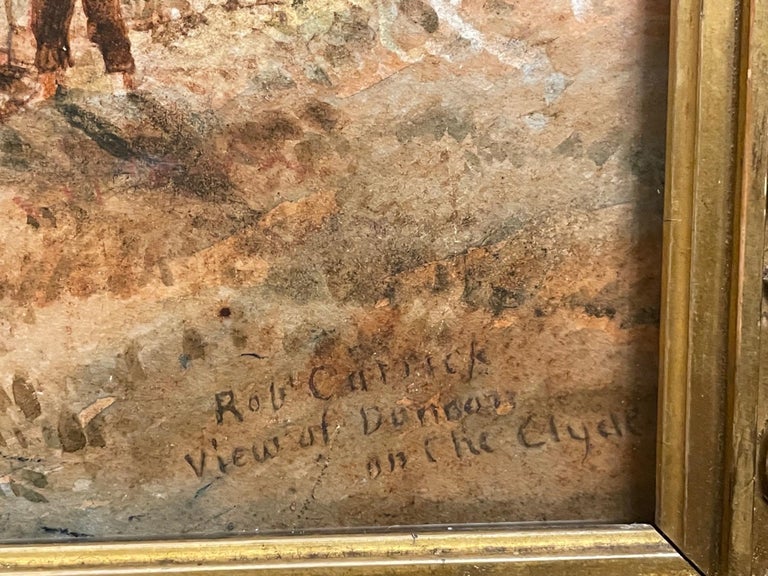 Robert Carrick - View of Dunoon on the Clyde For Sale at 1stDibs