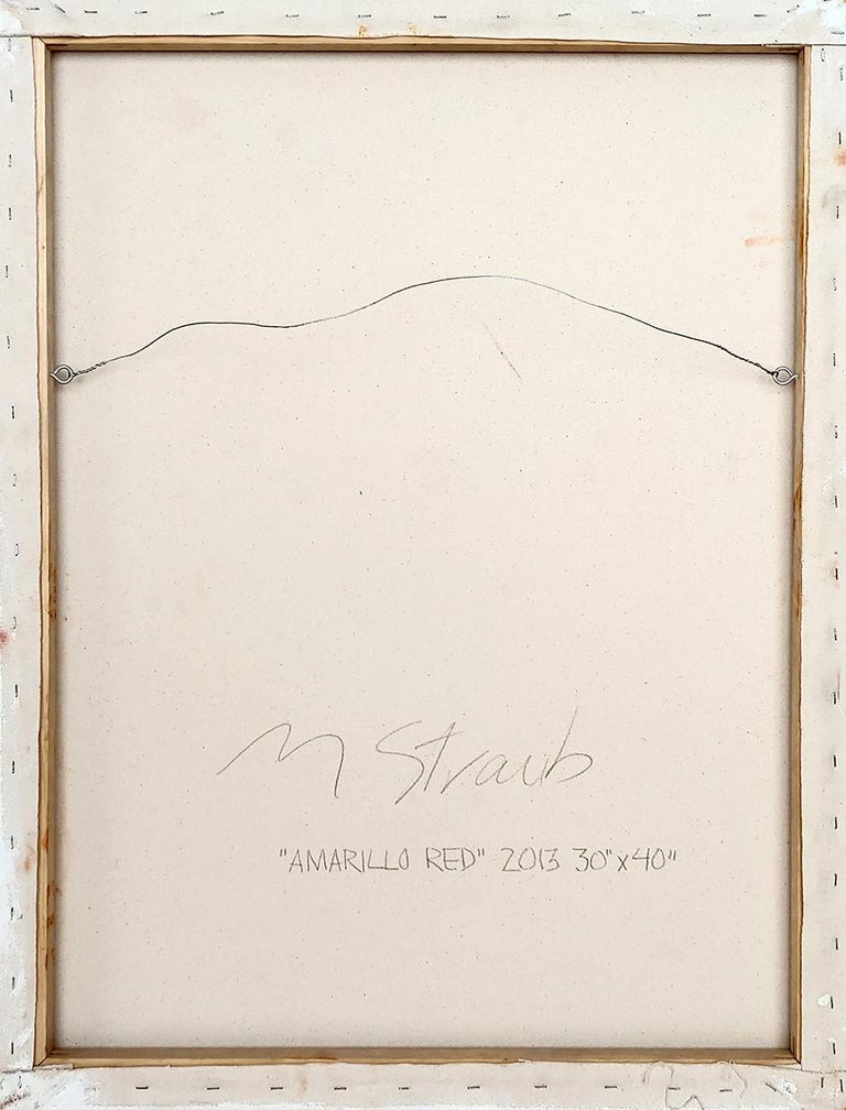 Matt Straub - "Amarillo Red" Cowboy Pop Art, Oil and Spray Paint on ...