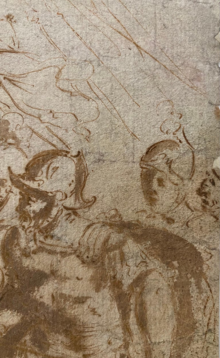 HIERONYMUS FRANCKEN II - STUDY FOR 'HORATIUS COCLES DEFENDING THE ...