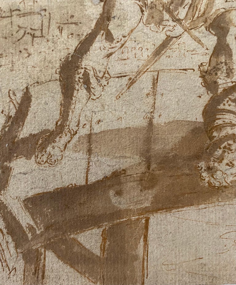 HIERONYMUS FRANCKEN II - STUDY FOR 'HORATIUS COCLES DEFENDING THE ...