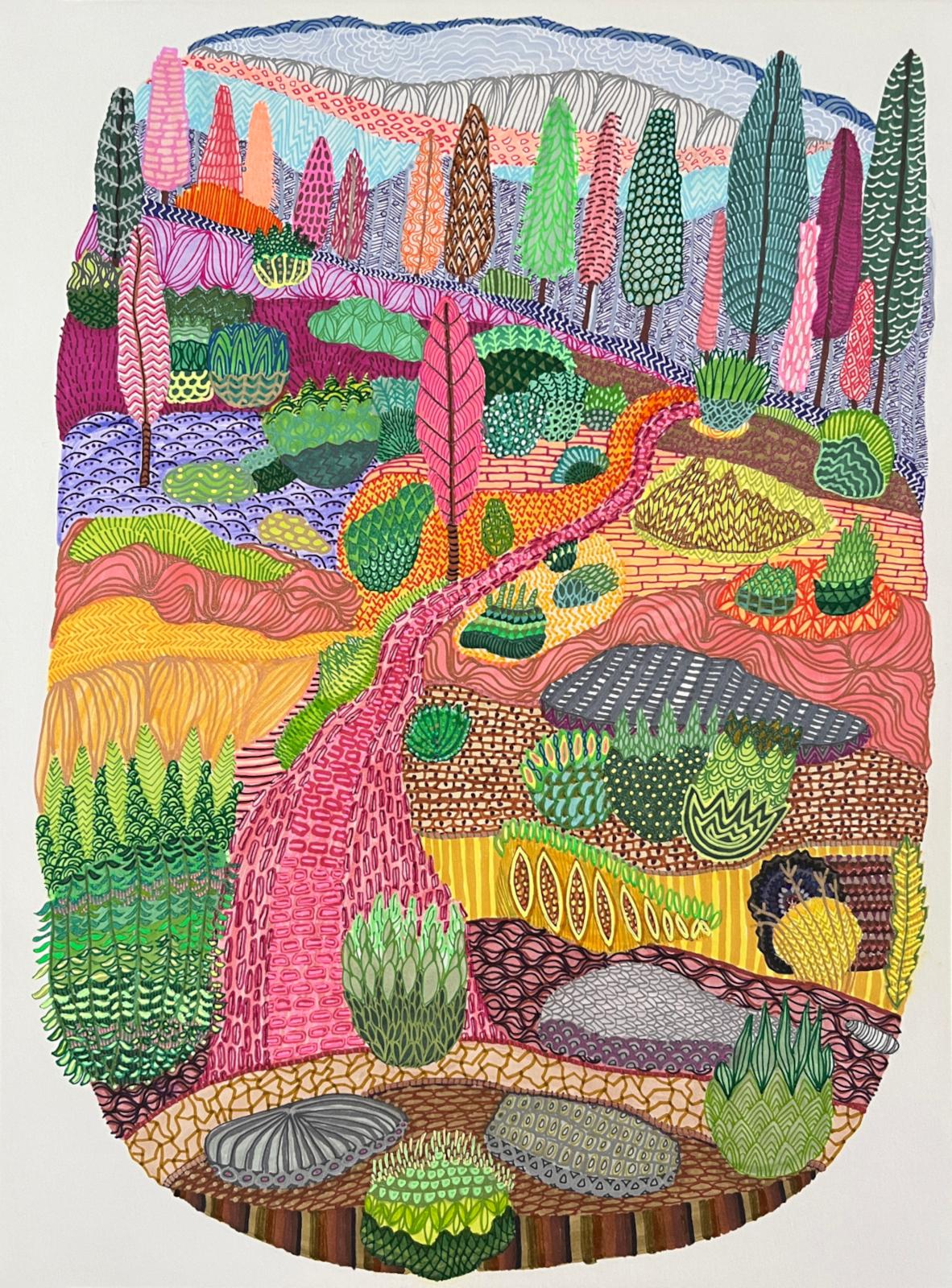 Contemporary Landscape Drawings and Watercolors - 1,217 For Sale at 1stDibs