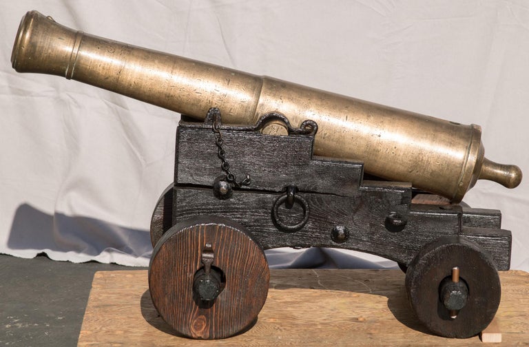 Lecourant Foundry - Inscribed 18th Century French 1lb Cannon Model 1786 ...
