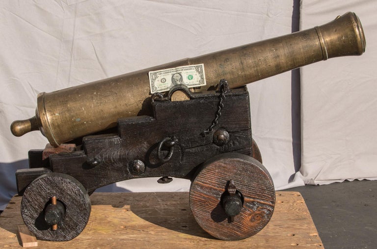 Lecourant Foundry - Inscribed 18th Century French 1lb Cannon Model 1786 ...