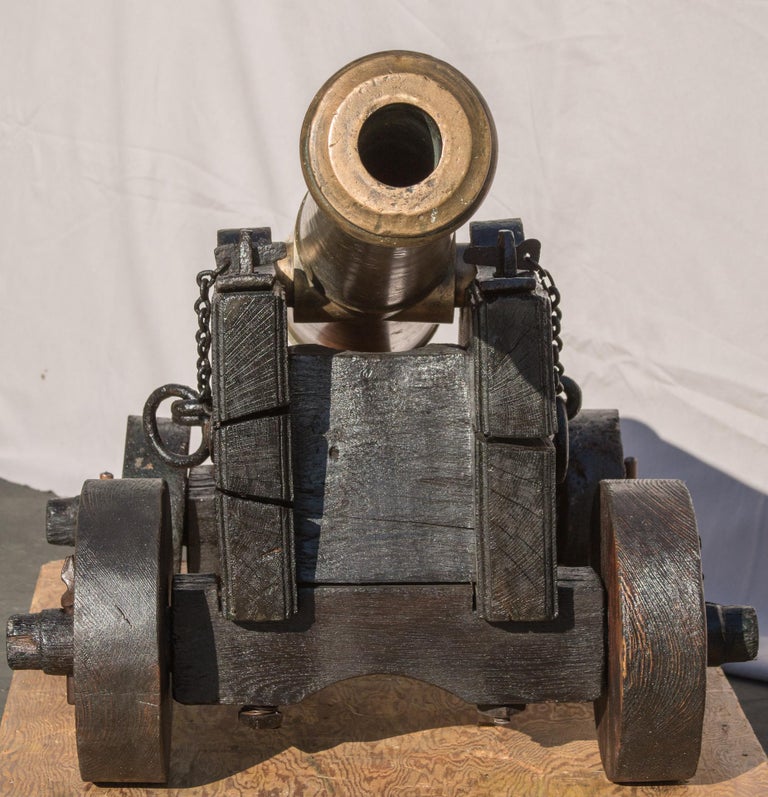 Lecourant Foundry - Inscribed 18th Century French 1lb Cannon Model 1786 ...