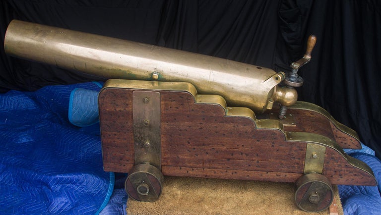 Unknown - U.S. Navy Bronze 12lb. Light Dahlgren Boat Howitzer Cannon ...