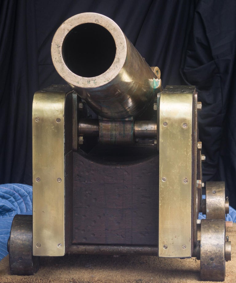 Unknown - U.S. Navy Bronze 12lb. Light Dahlgren Boat Howitzer Cannon ...