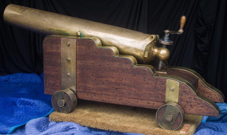 Unknown - U.S. Navy Bronze 12lb. Light Dahlgren Boat Howitzer Cannon ...