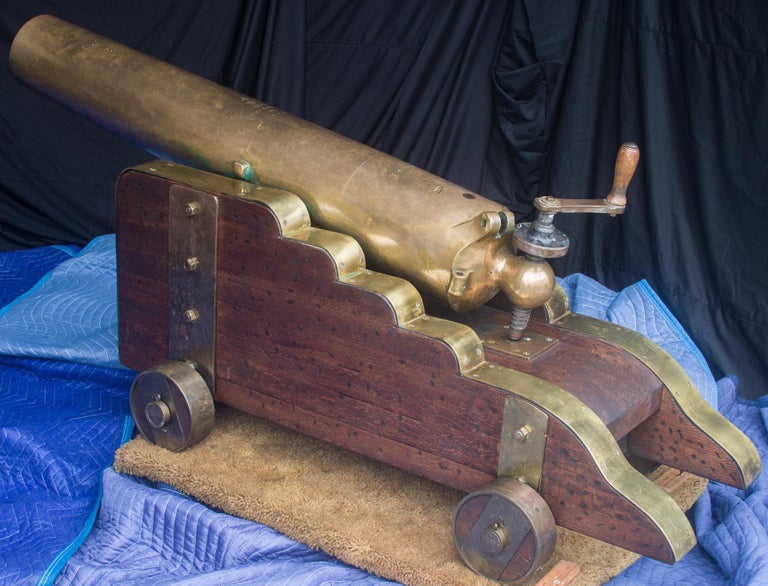 Unknown - U.S. Navy Bronze 12lb. Light Dahlgren Boat Howitzer Cannon ...
