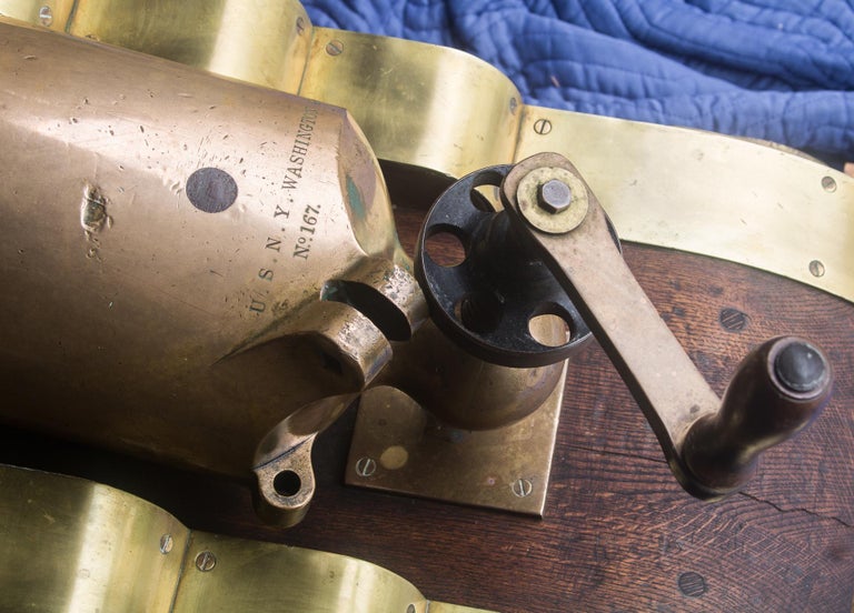 Unknown - U.S. Navy Bronze 12lb. Light Dahlgren Boat Howitzer Cannon ...