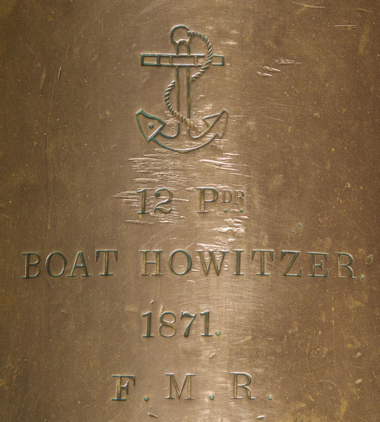 Unknown - U.S. Navy Bronze 12lb. Light Dahlgren Boat Howitzer Cannon ...