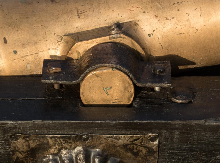 La Hitte - Pair of Historic Egyptian Islamic Bronze Cannons, La Hitte ...