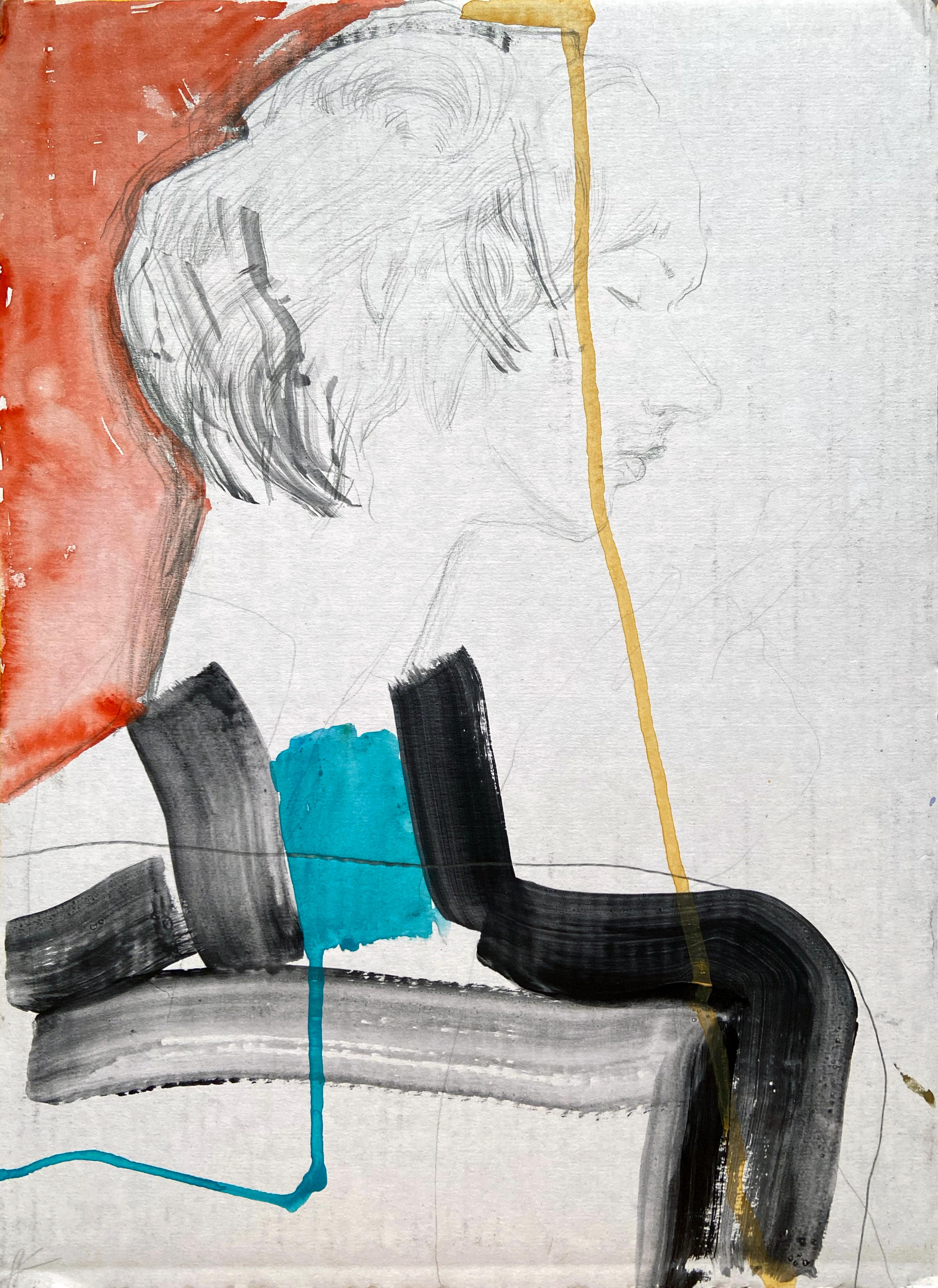 Portrait Drawings and Watercolors at 1stDibs | alvar sunol, lauren ...