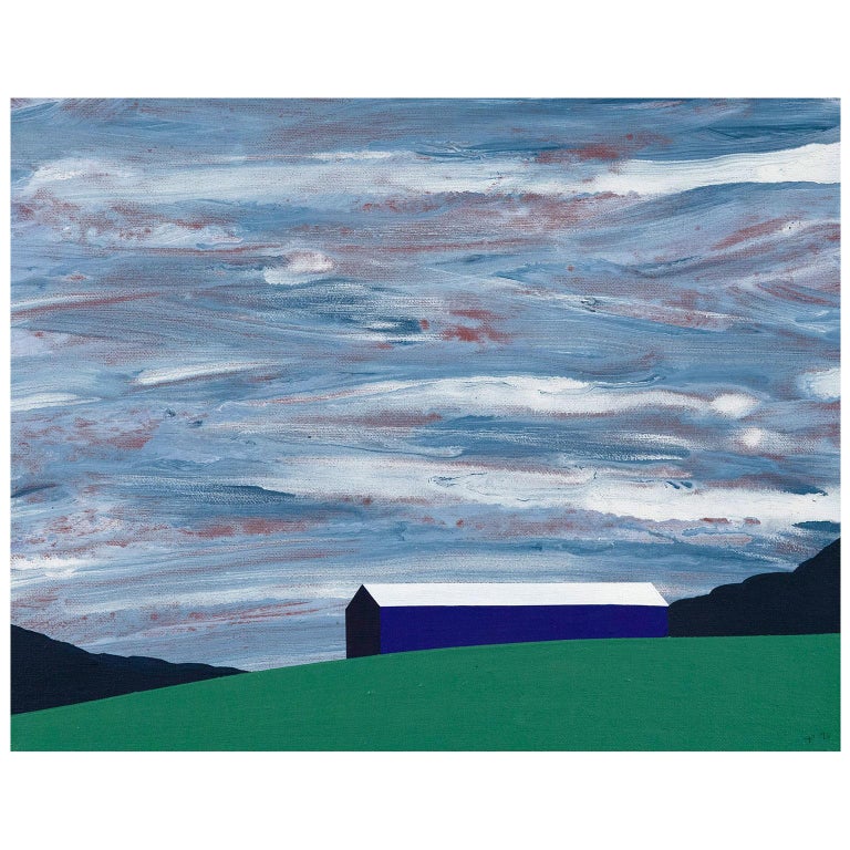 Charles Pachter - Charles Pachter "Oro Barn" Painting, 1998 For Sale at ...