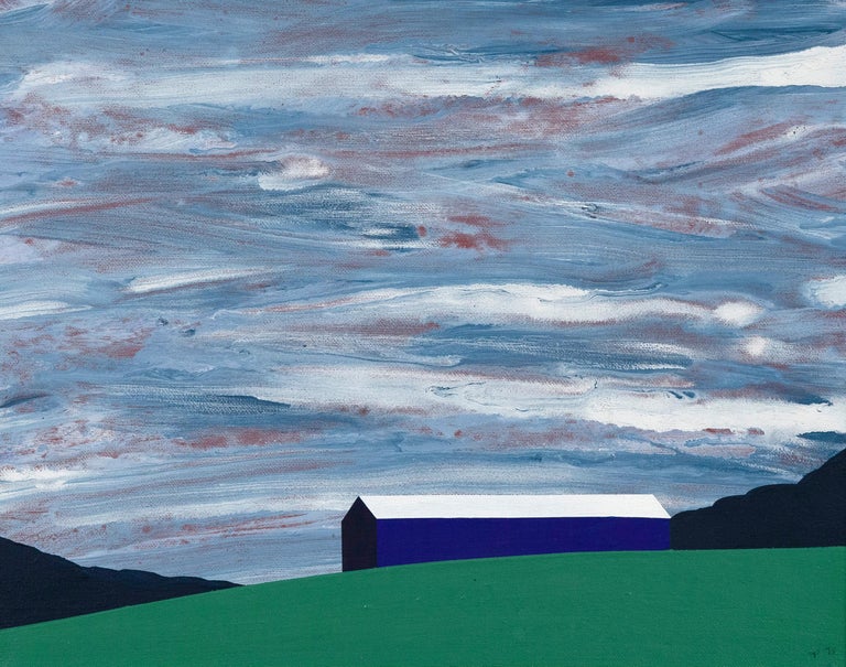 Charles Pachter - Charles Pachter "Oro Barn" Painting, 1998 For Sale at ...