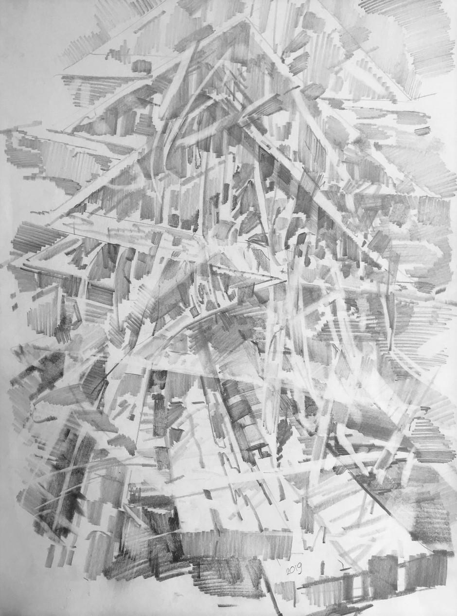 Katsuhito Nishikawa - Untitled (Geometric Construction Drawing) For ...