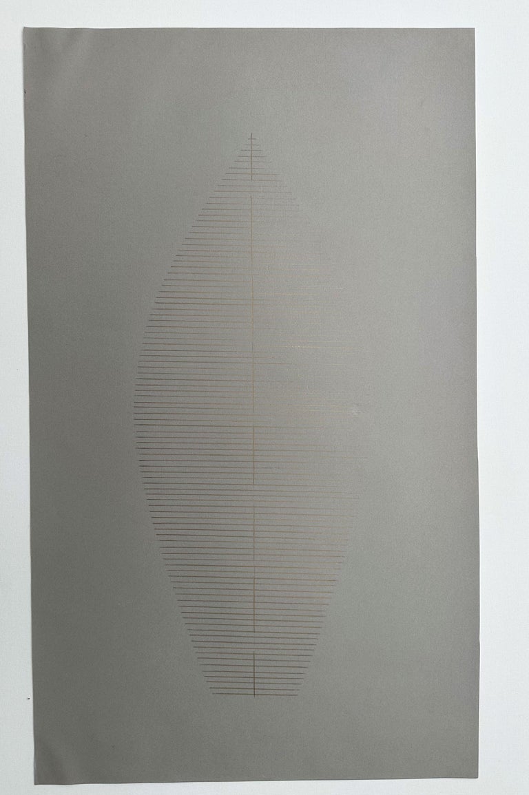 Amanda Andersen - "Gore Gold" Colored Pencil on Paper, curves, organic ...