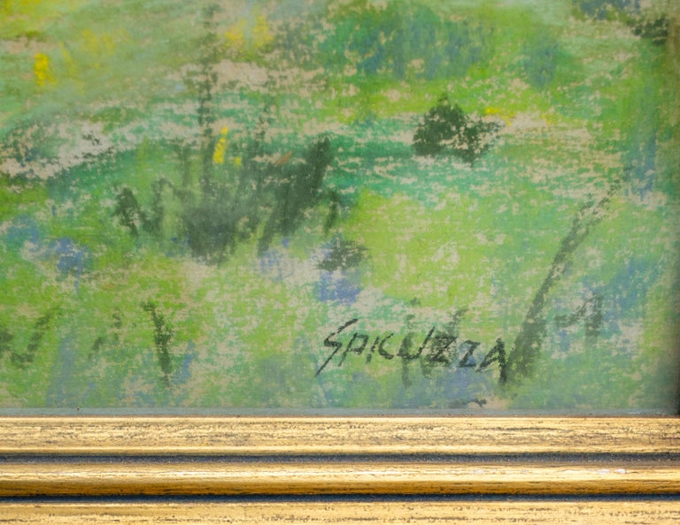 Francesco Spicuzza - Beautiful large impressionist pastel by Francesco ...