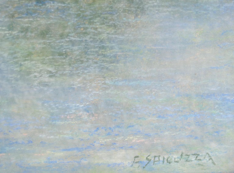 Francesco Spicuzza - Lovely impressionist landscape in pastel by ...