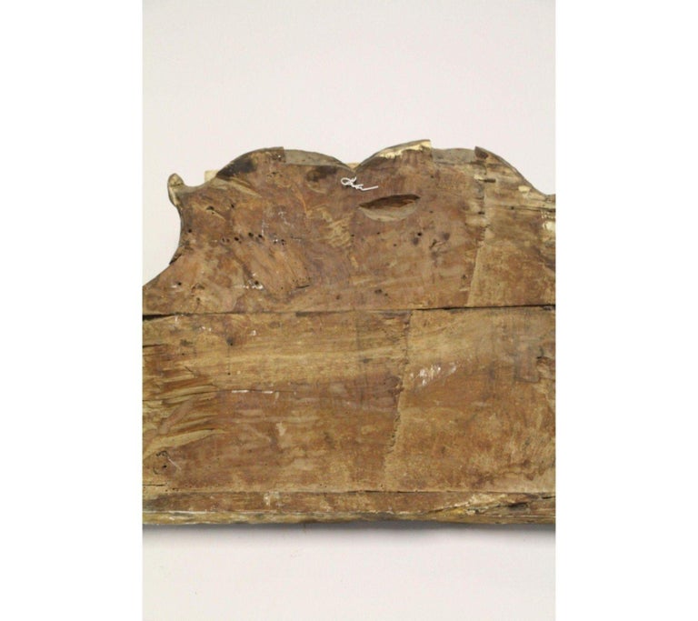 Unknown - Important Ornamental Shell In Carved And Gilded Wood ...