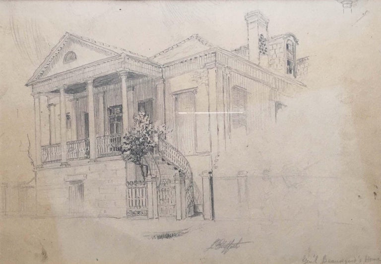 Louis Oscar Griffith - Beauregard House, New Orleans For Sale at 1stDibs
