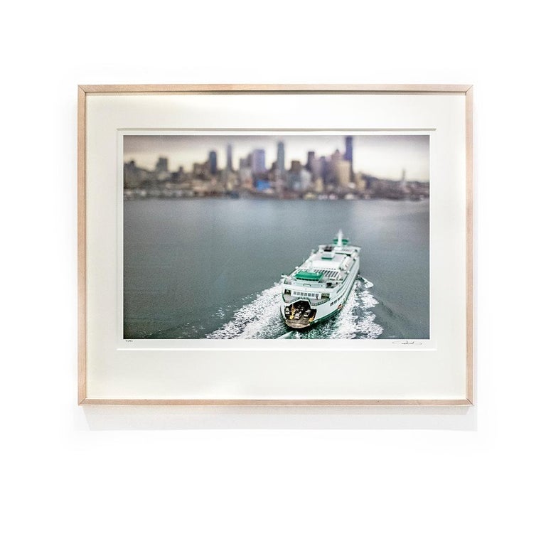 Keith Loutit - Double Bay Ferry (Tilt Shift Landscape Photograph of ...