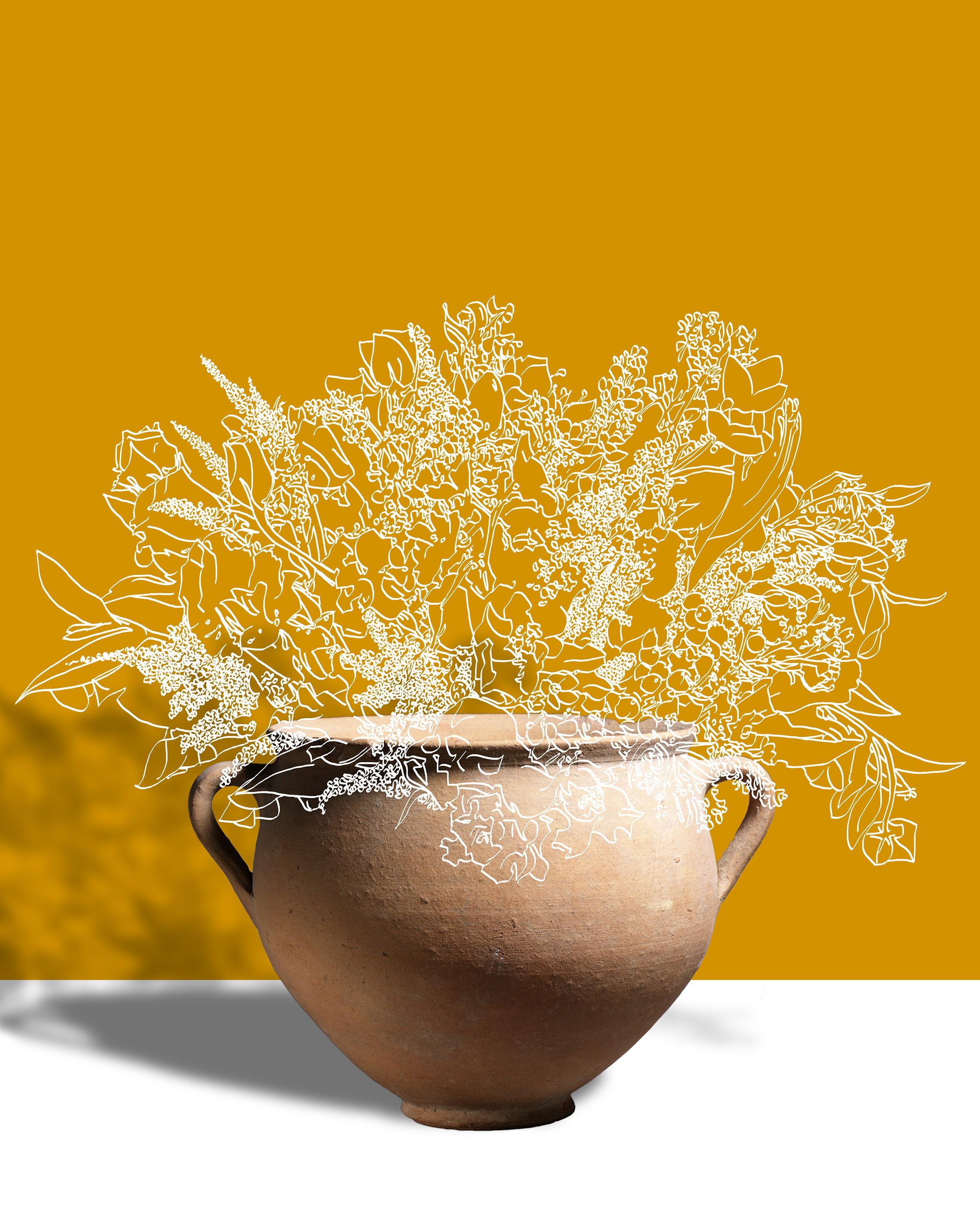 Bryan Meador - Gamboge (Abstracted Flower Still Life Photograph of ...