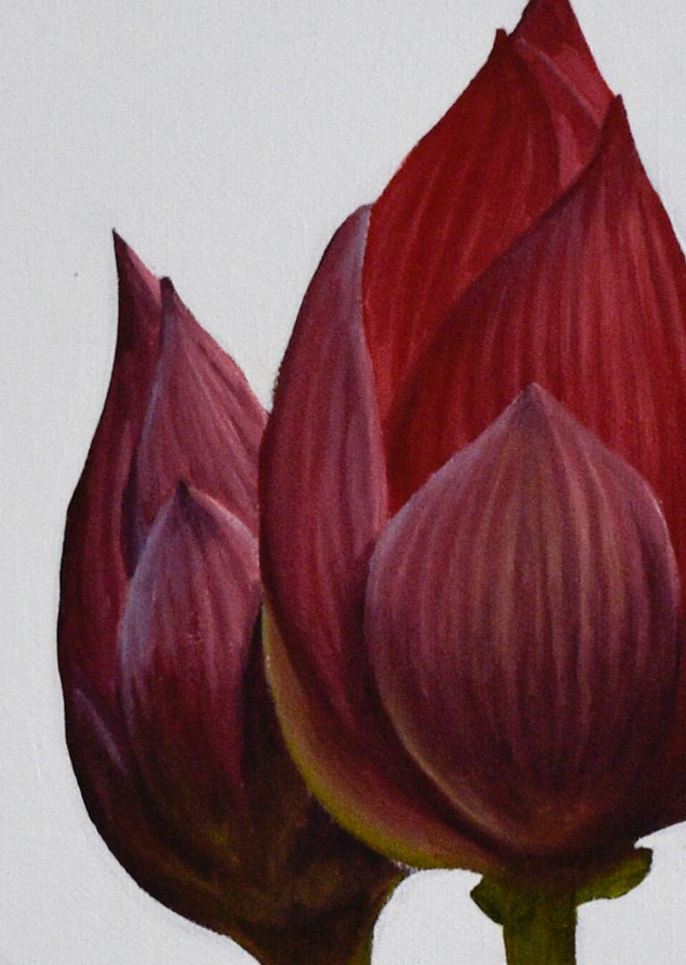 Frank DePietro - Lotus No. 32 (Photorealist Still Life Painting of ...