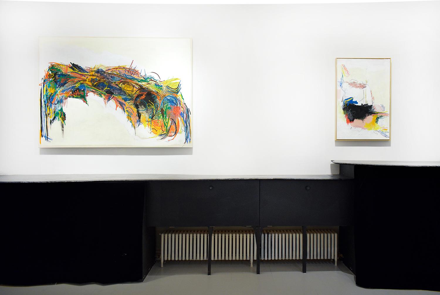 Huê Thi Hoffmaster - Untitled (Certain Bliss No 3): Colorful Abstract ...