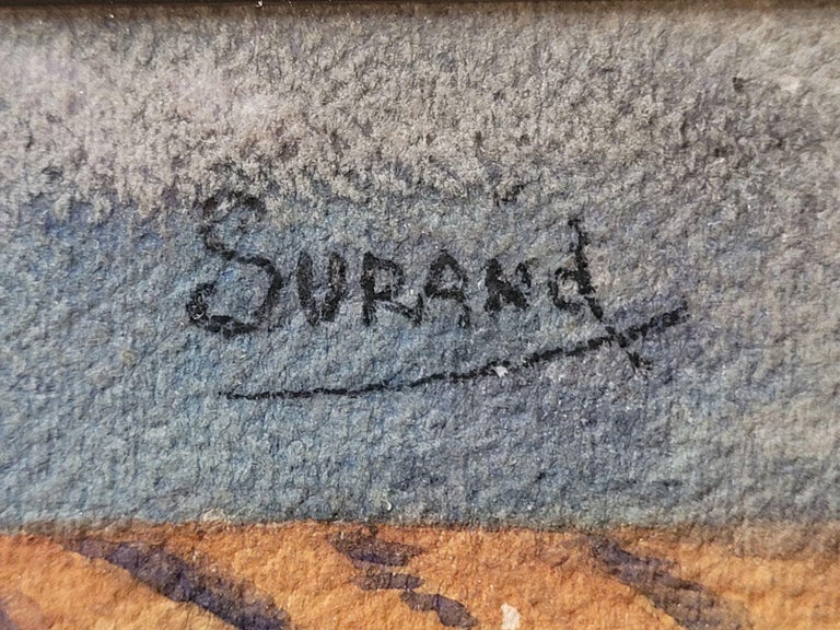 Gustave Surand - Tigre rugissant For Sale at 1stDibs