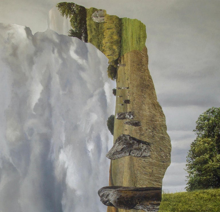 Colin Hunt - Untitled (The Avenue of Stones) For Sale at 1stDibs