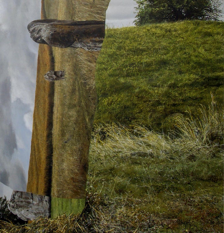 Colin Hunt - Untitled (The Avenue of Stones) For Sale at 1stDibs