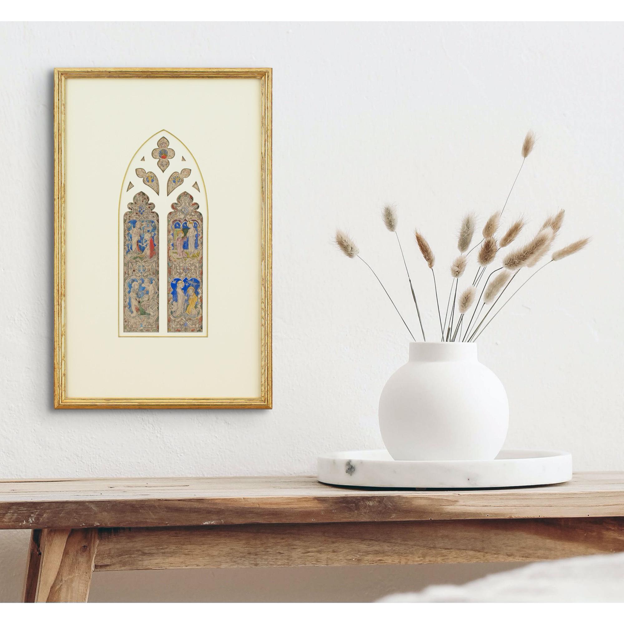 Unknown - Hardman and Co. Stained Glass Window Design, Minchinhampton ...