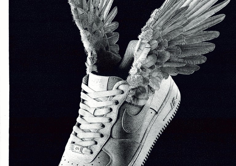 Olilet - Talaria - hyperrealist drawing at 1stDibs