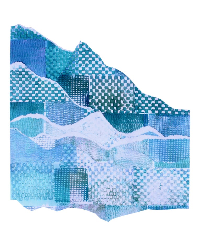 Sarah Sczepanski - Patchwork Mountains For Sale at 1stDibs