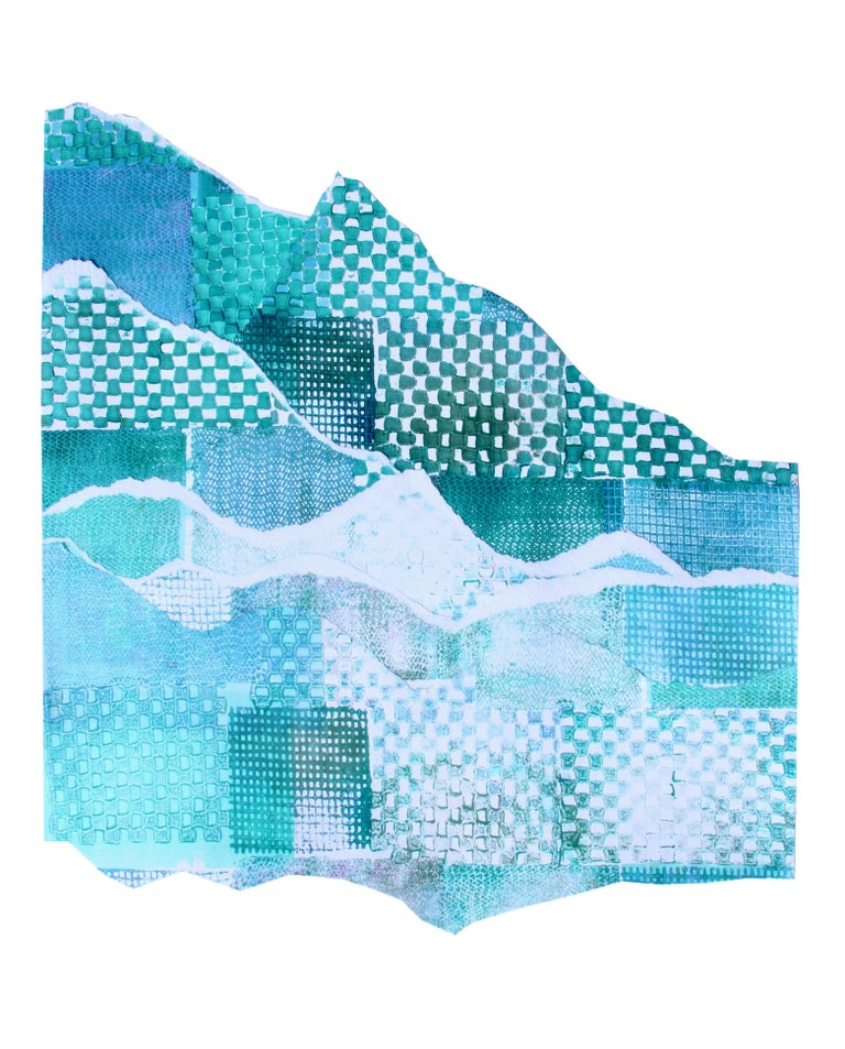 Sarah Sczepanski - Patchwork Mountains For Sale at 1stDibs