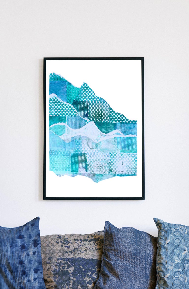 Sarah Sczepanski - Patchwork Mountains For Sale at 1stDibs