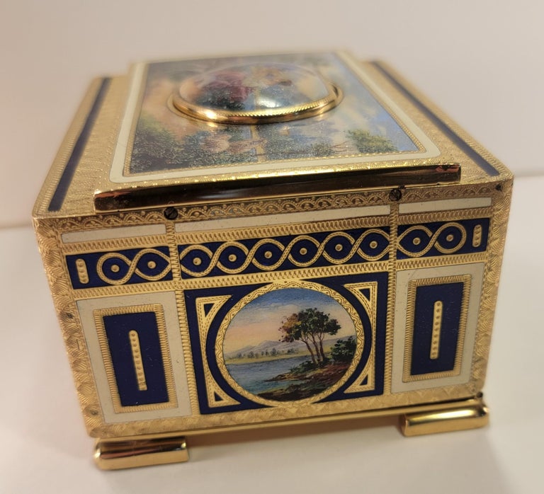 Karl Griesbaum - Karl Griesbaum Animated Singing Bird Box and Timepiece ...