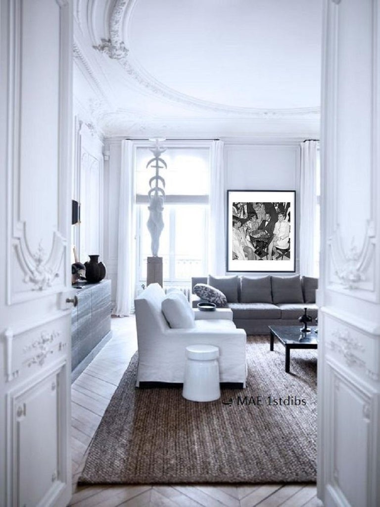 Harry Adams - Icons 16x20" silver - John F Kennedy, Shrine Auditorium ...