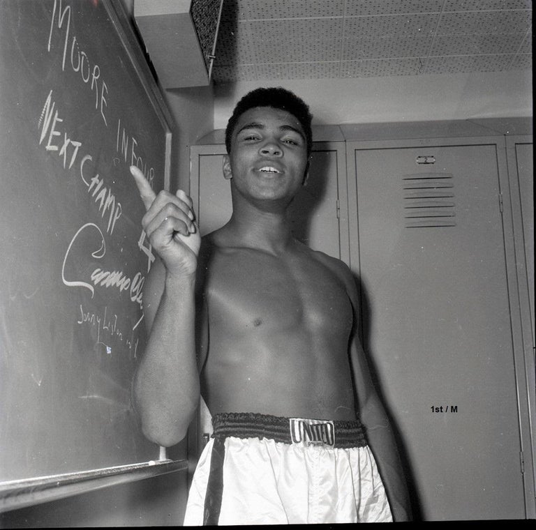Harry Adams - Icons, people - 40x40" Silver Gelatin Print, Muhammad Ali ...