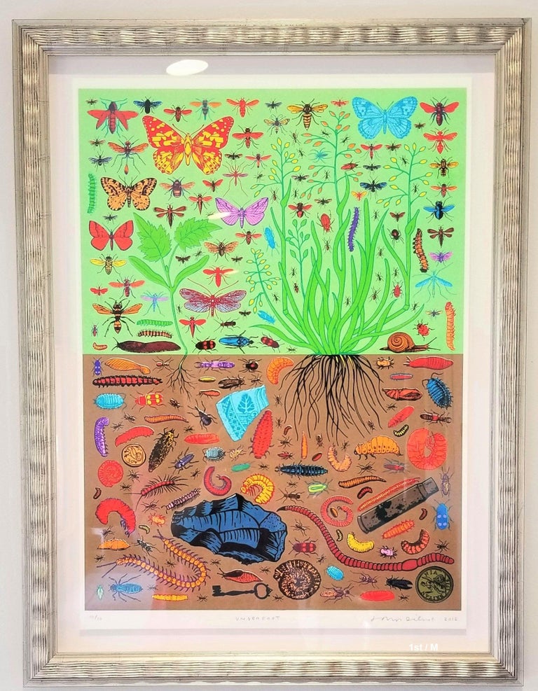 John Dilnot - Screenprint For Sale at 1stDibs