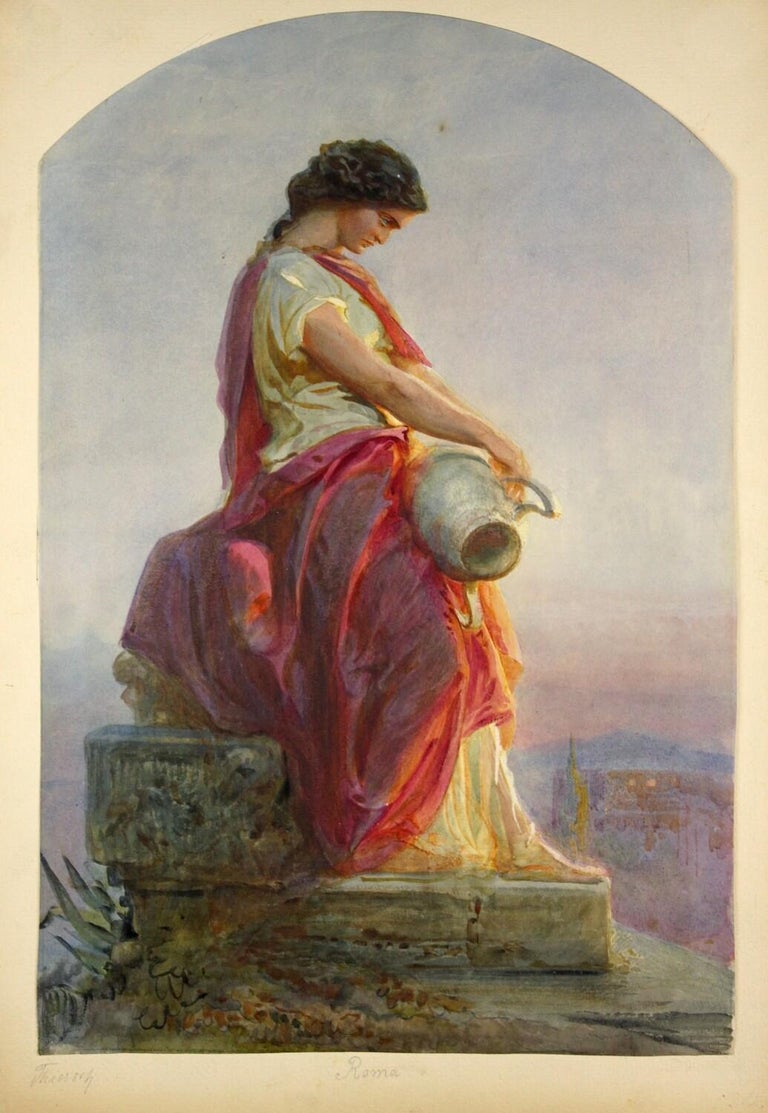 Ludwig Thiersch - Roma - The melancholy of Roma - For Sale at 1stDibs