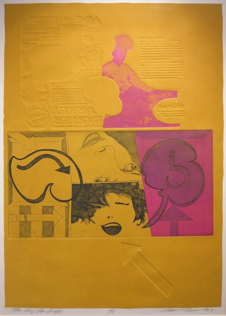 Russell T. Gordon - This Way For Laughs (Pop Art Print) at 1stDibs