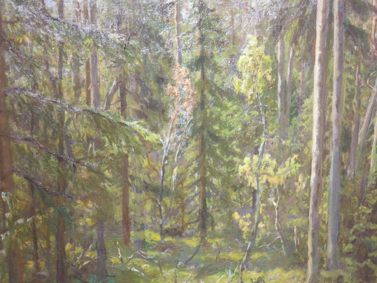 Vilhelm Tetens - Arcadian Male Nude Landscape For Sale at 1stDibs